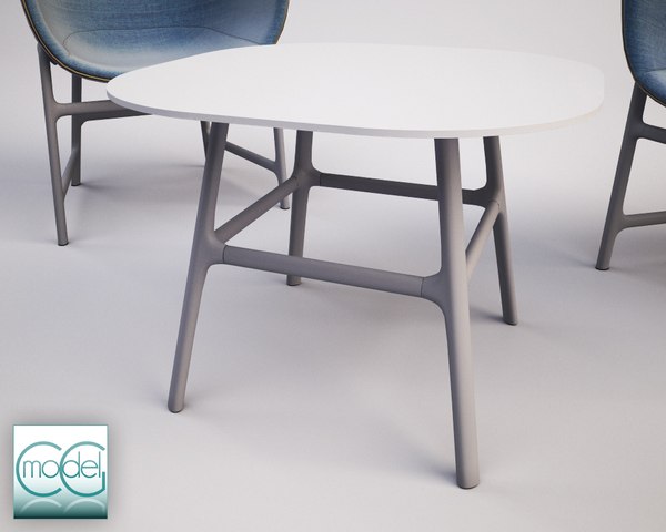 c4d table chair