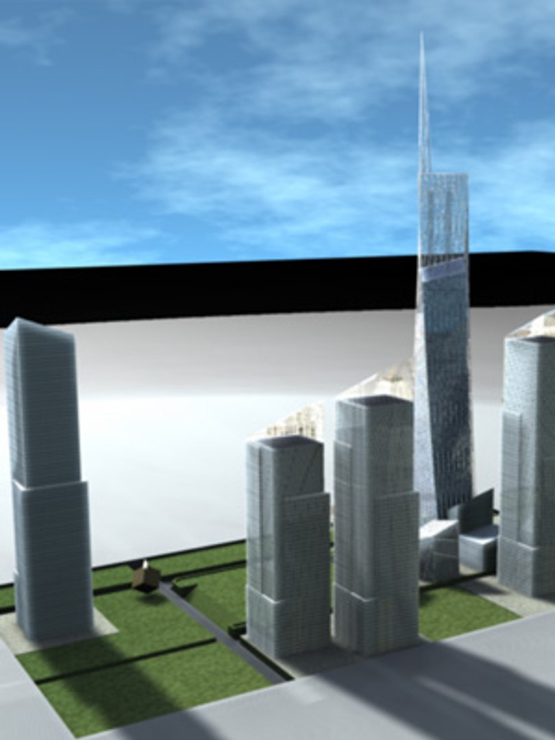 Freedom Tower Building 3d Model