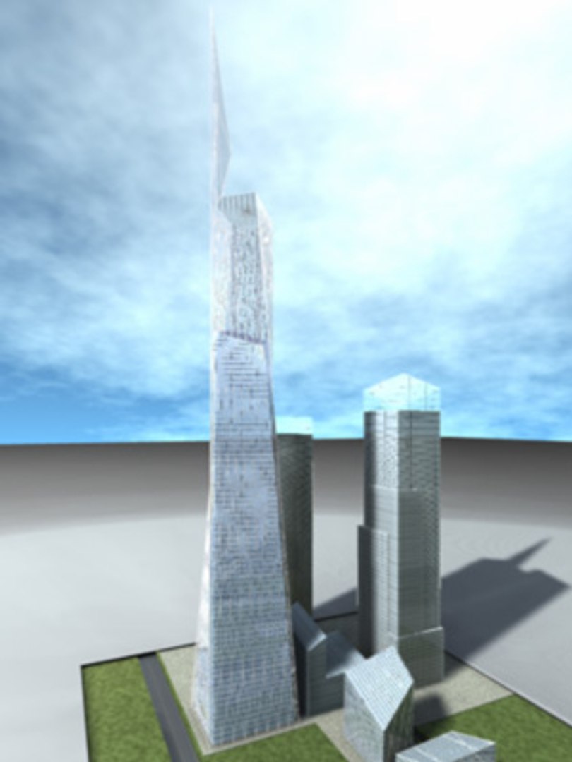 Freedom Tower Building 3d Model