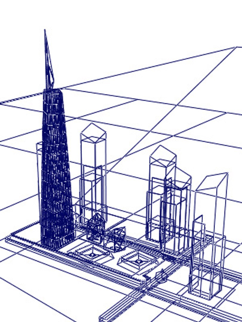 Freedom Tower Building 3d Model