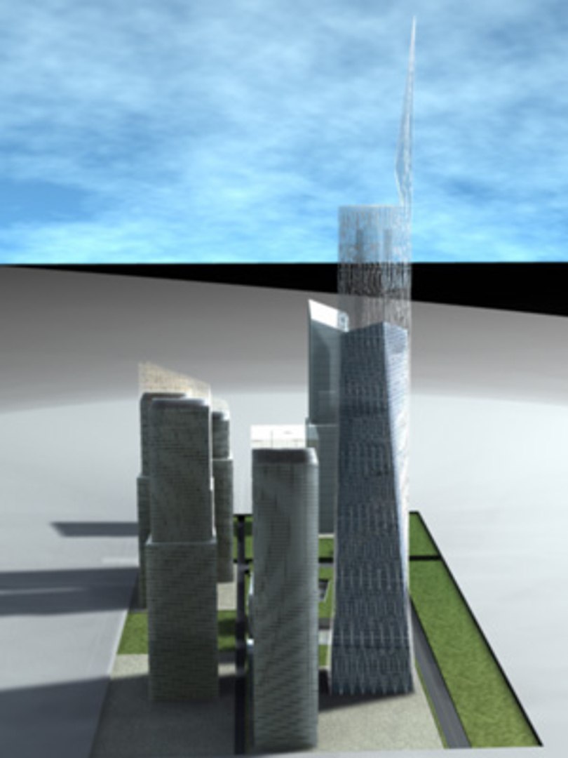 Freedom Tower Building 3d Model