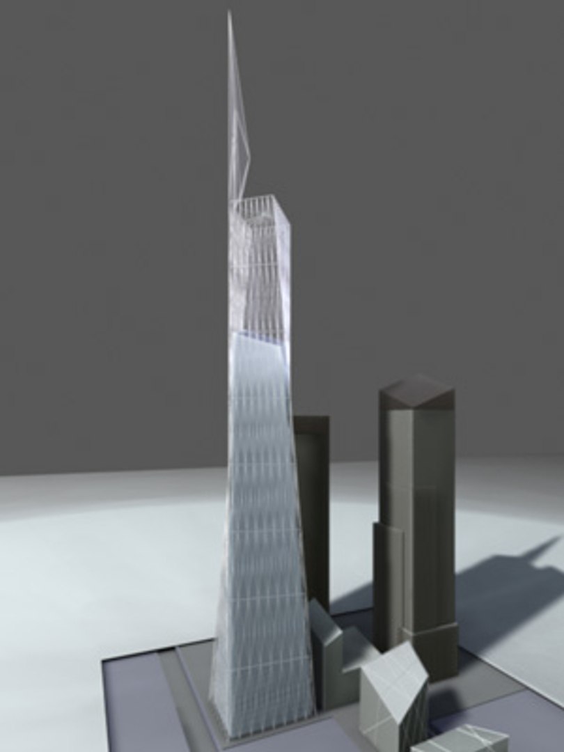 Freedom Tower Building 3d Model