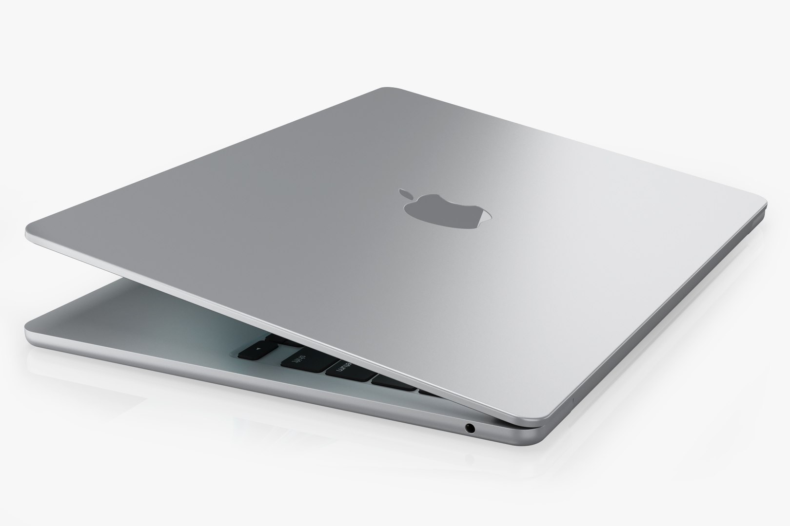 3D Model Apple MacBook Air Silver 2022 M2 Chip - TurboSquid 1965345