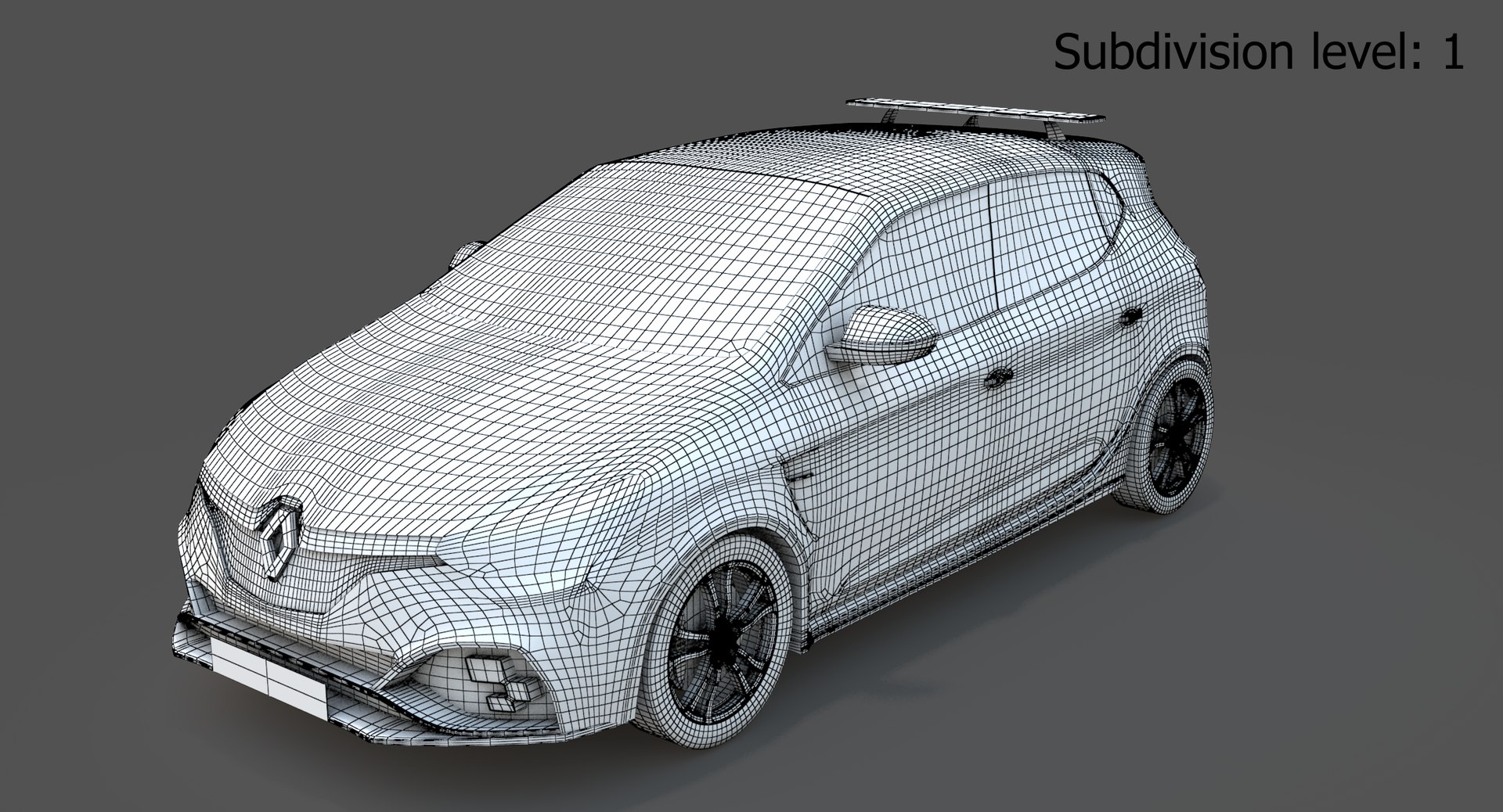3D renault megane r s model - TurboSquid 1267821