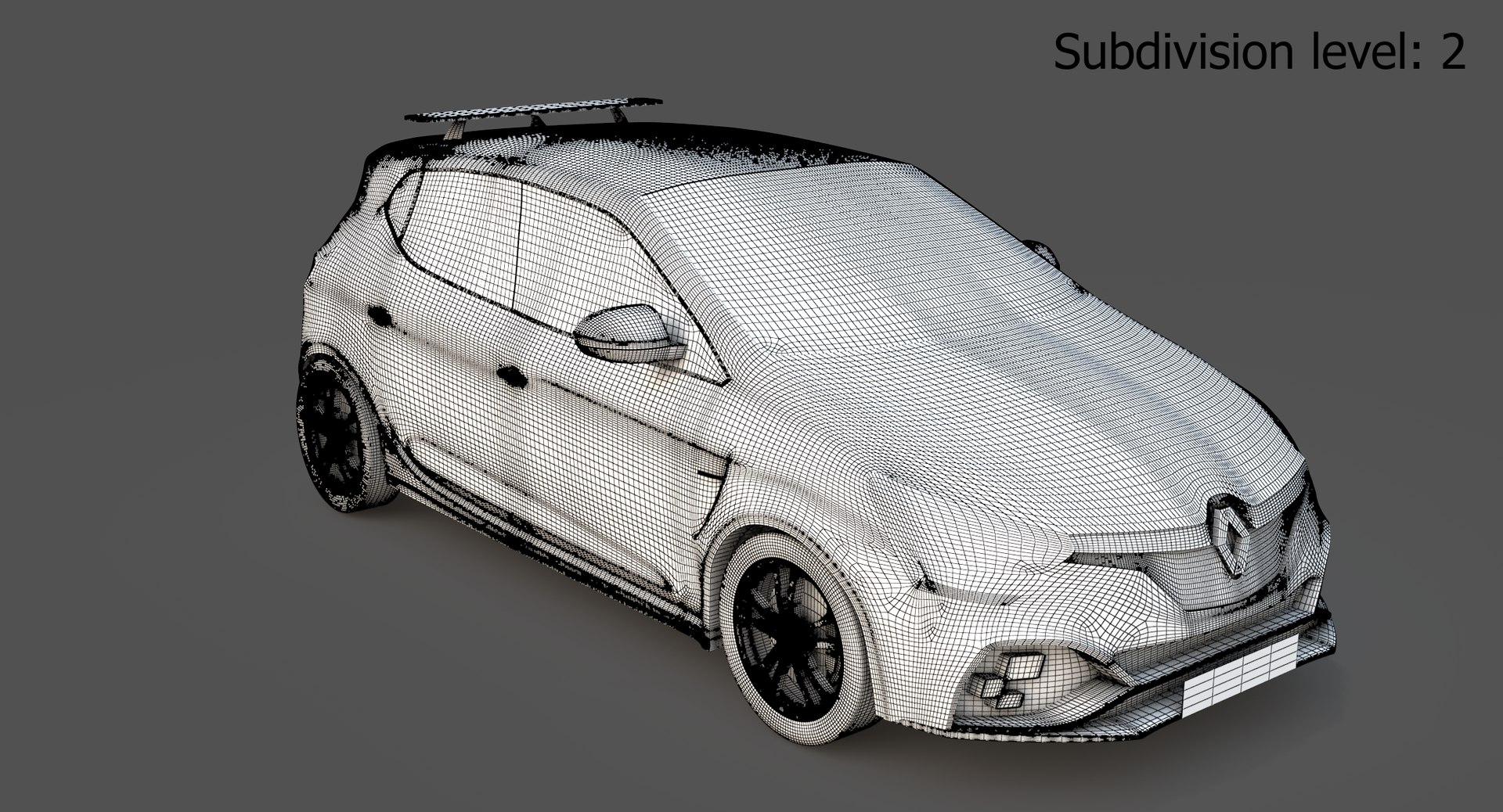 3D renault megane r s model - TurboSquid 1267821