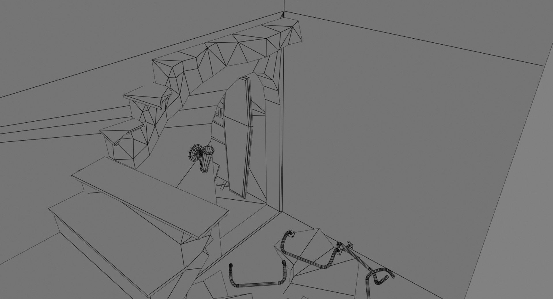 3d Crypt Historical Model