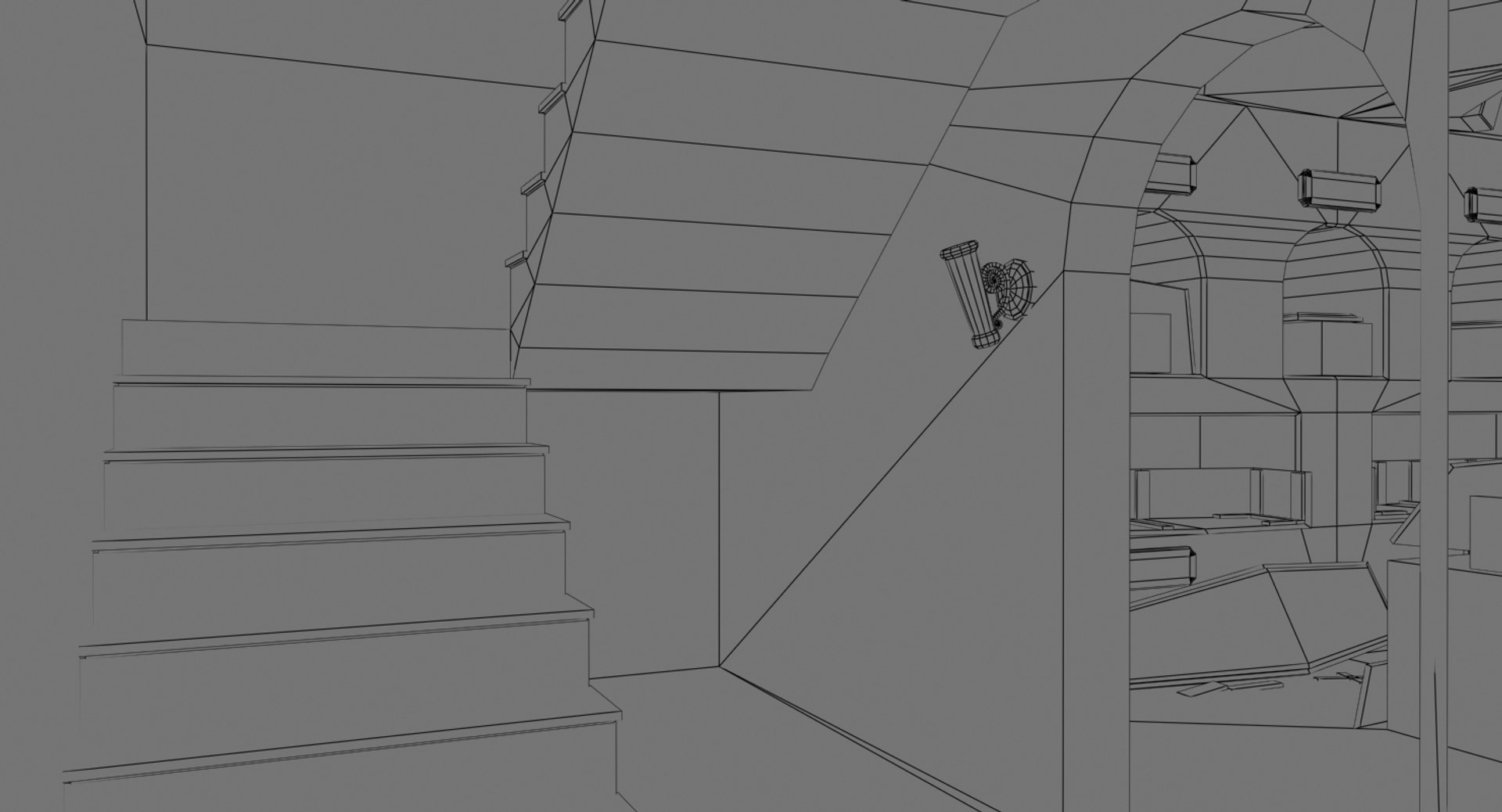 3d Crypt Historical Model