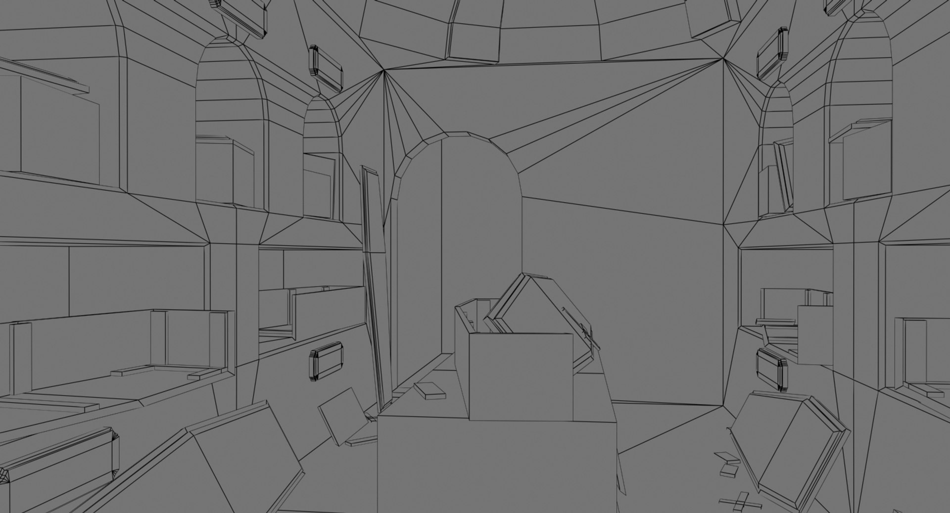 3d Crypt Historical Model