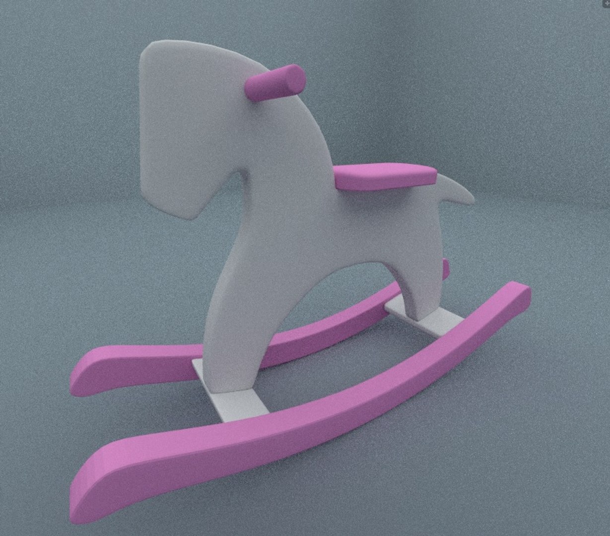 3d Rocking Horse