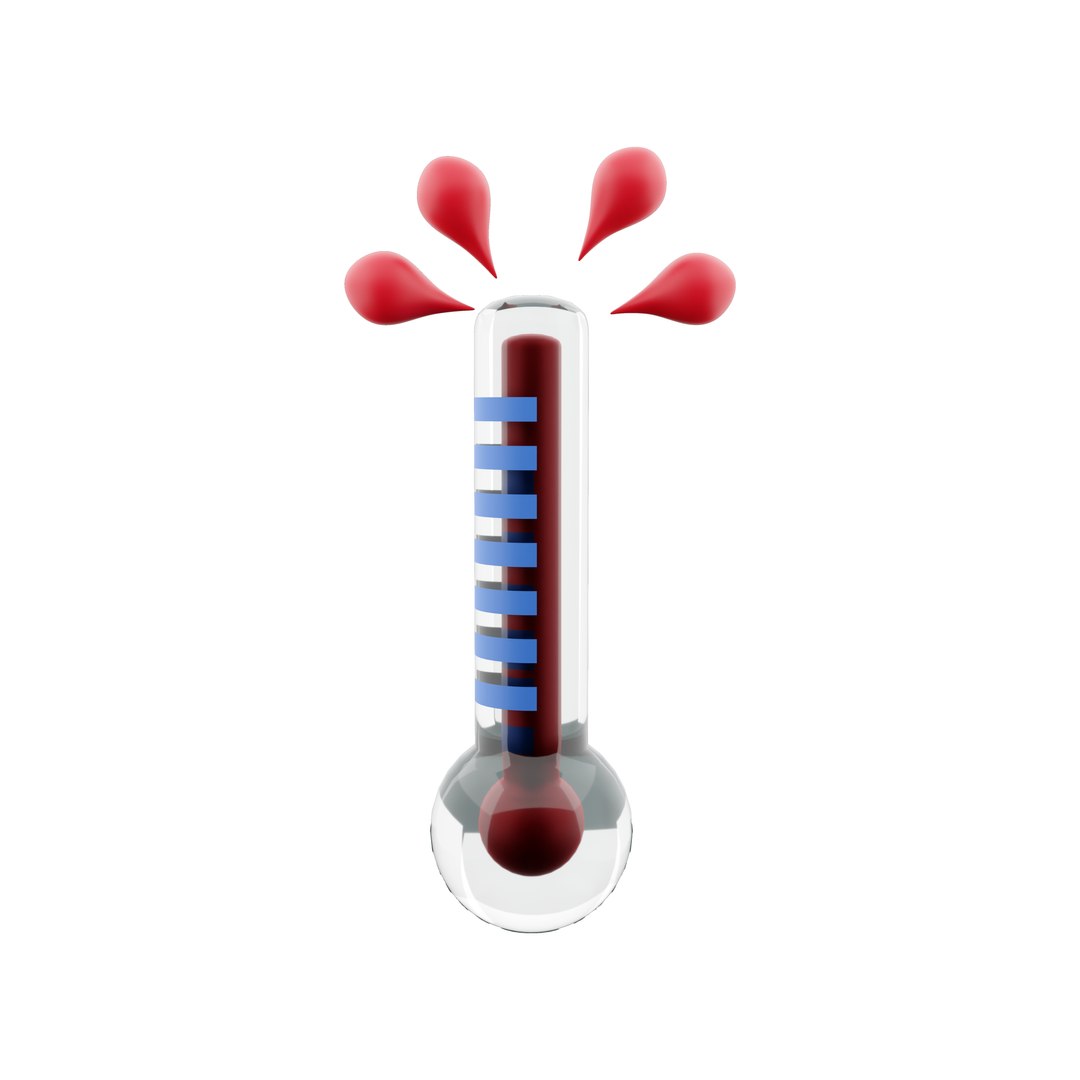 3D 3D High Thermometer Score Icon Model - TurboSquid 2045365