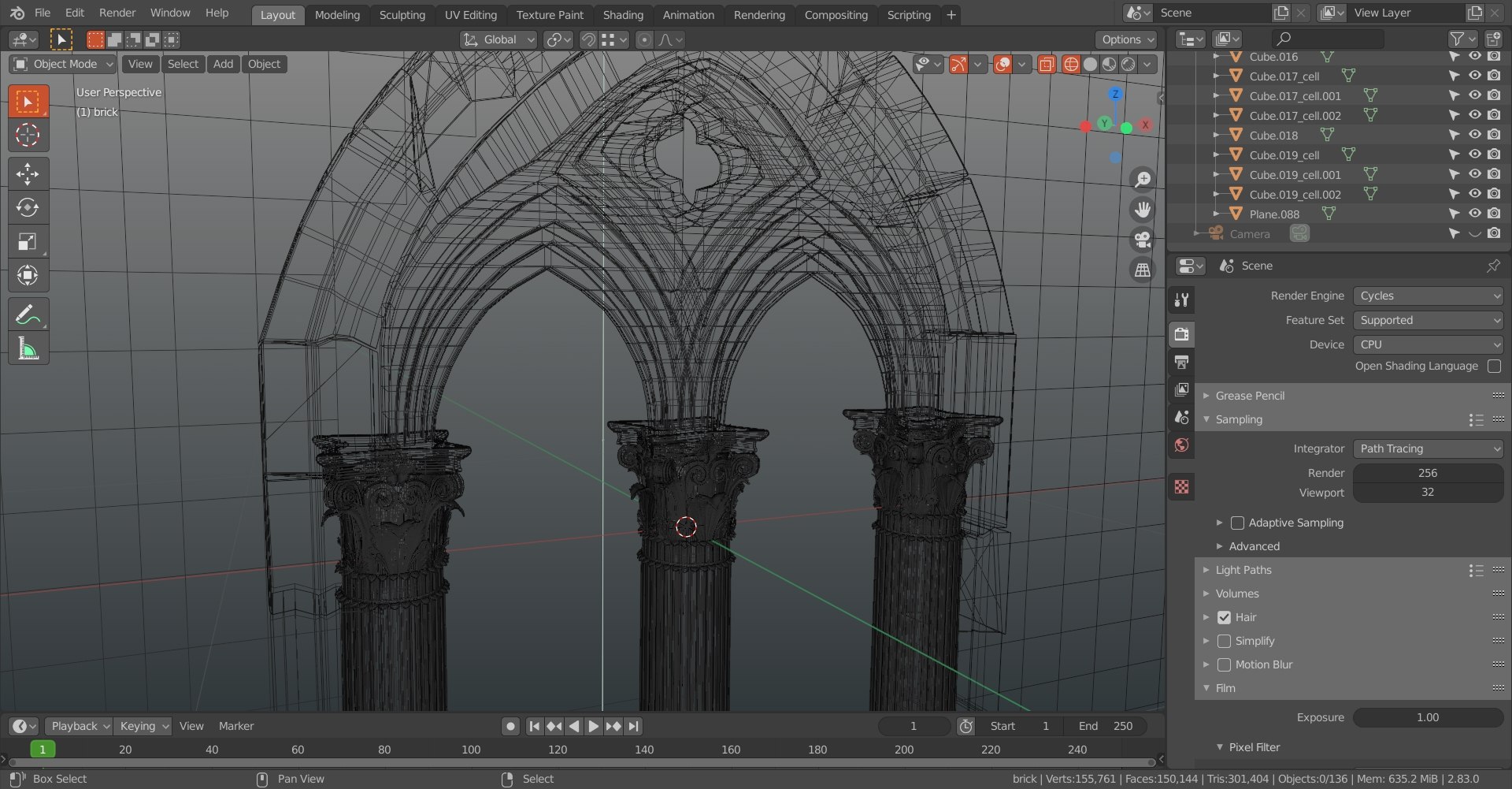 3D Classical Mullioned Window Model - TurboSquid 1605507