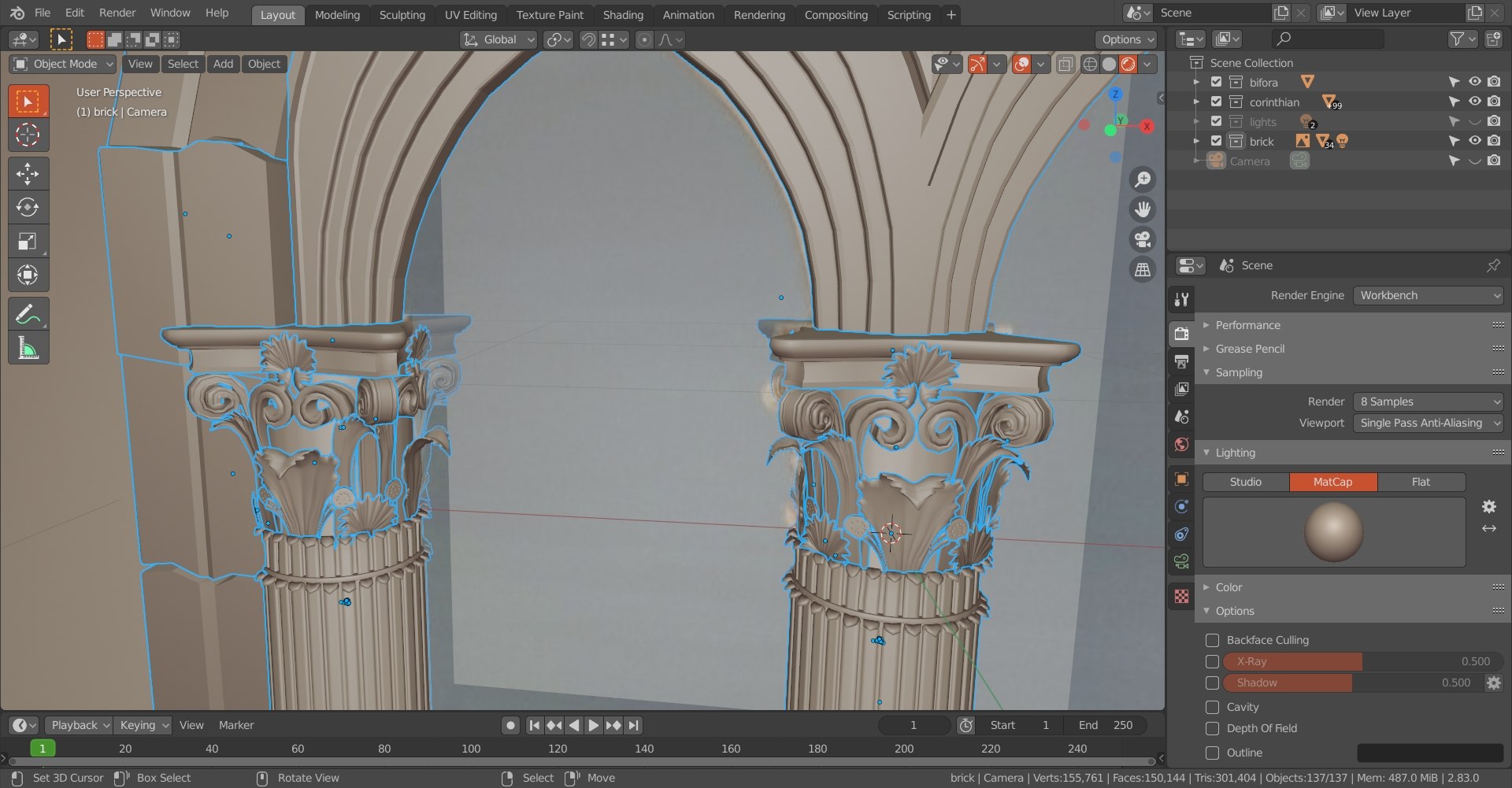3D Classical Mullioned Window Model - TurboSquid 1605507
