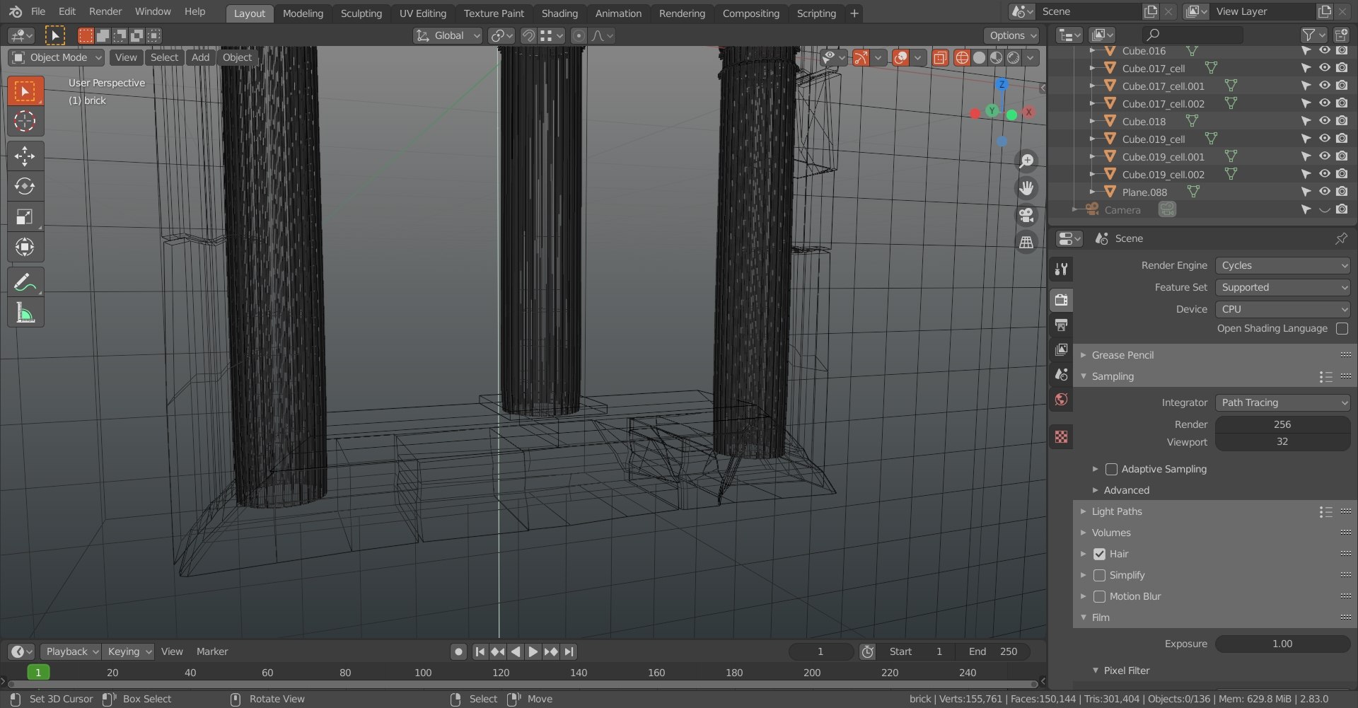 3D Classical Mullioned Window Model - TurboSquid 1605507