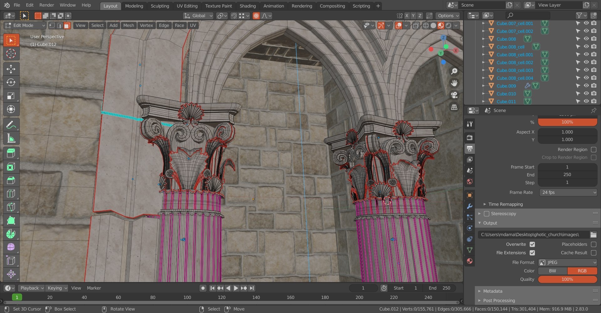 3D Classical Mullioned Window Model - TurboSquid 1605507