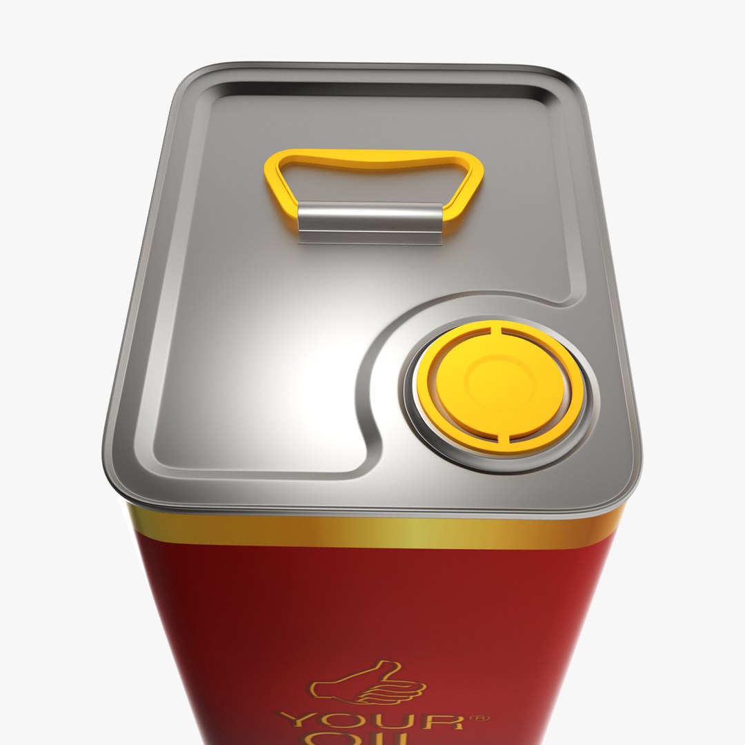 5 Liter Oil 3d Max