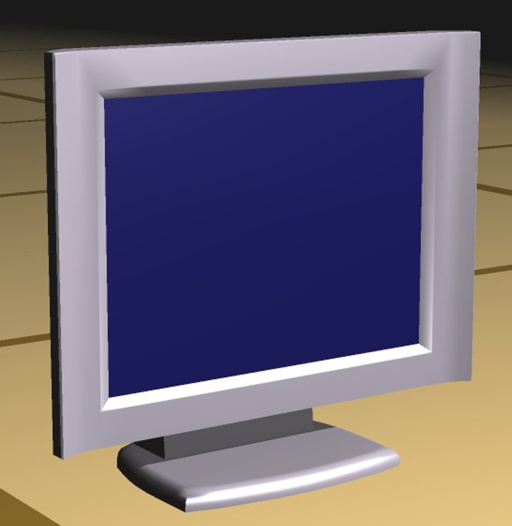 3d model screen