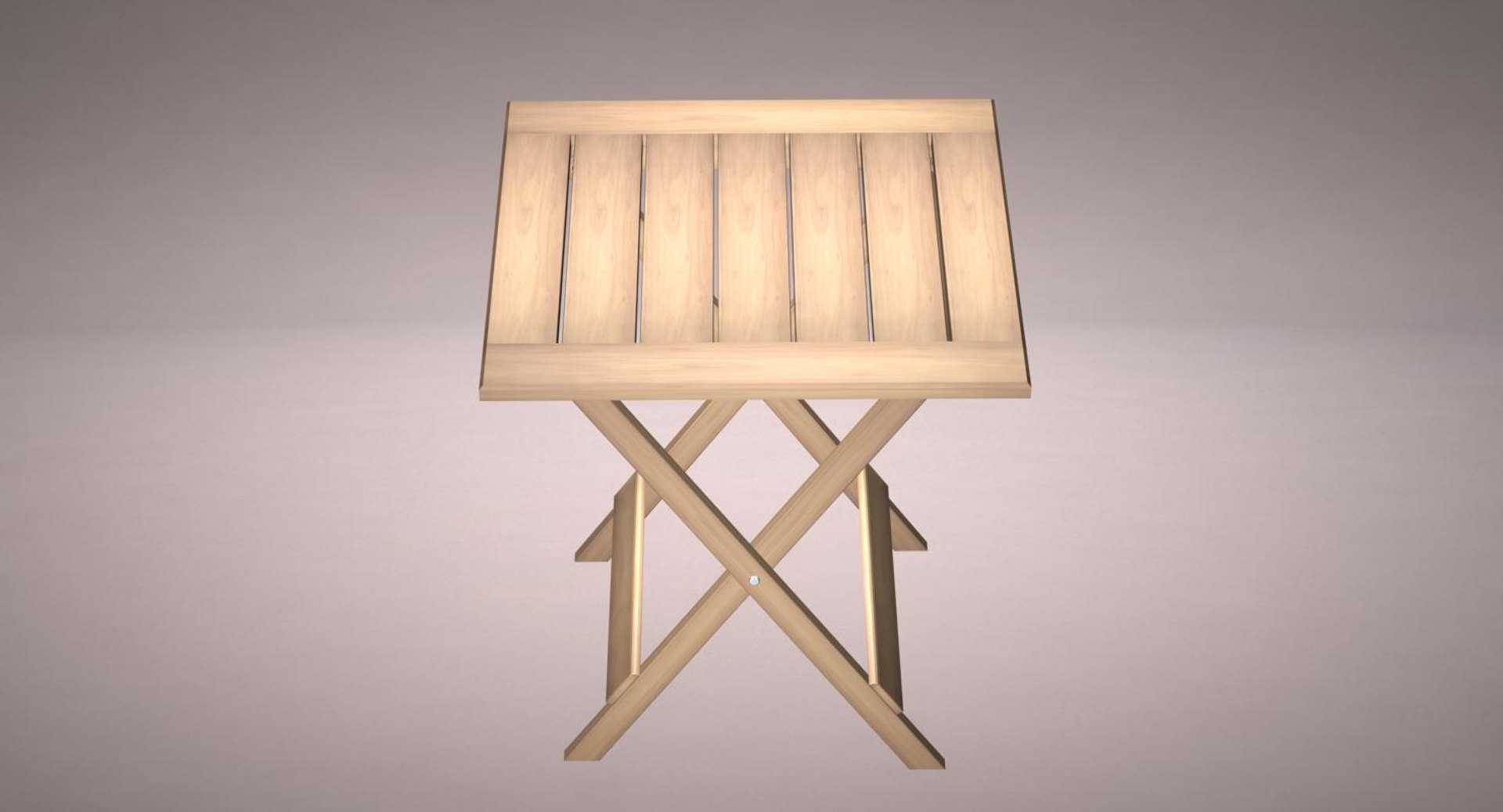 3D folding table model - TurboSquid 1347902