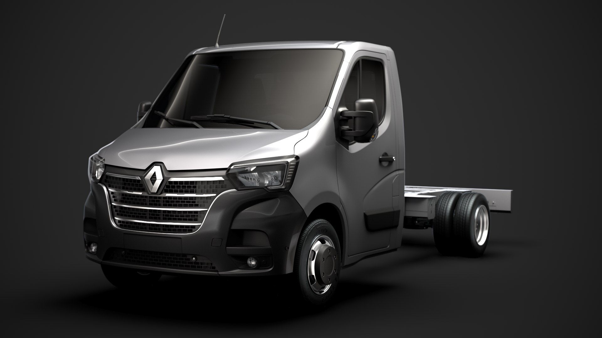 Renault master singlecab dw 3D - TurboSquid 1543083