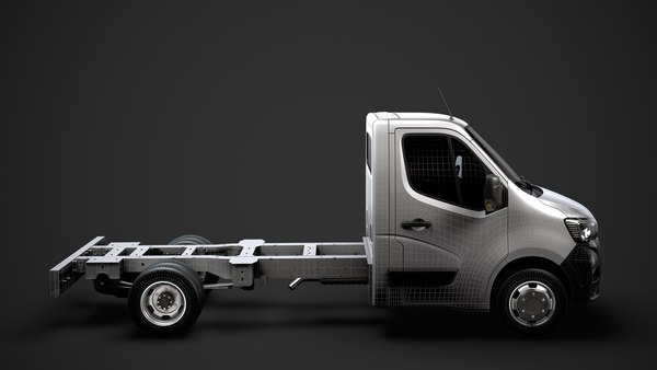 Renault master singlecab dw 3D - TurboSquid 1543083