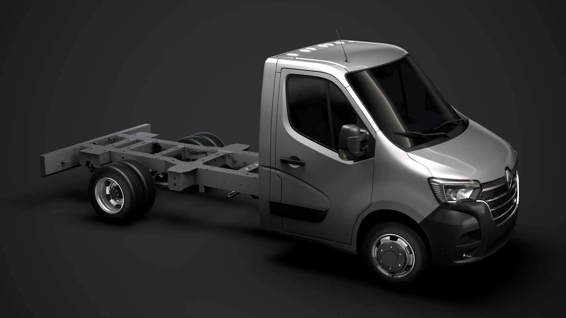 Renault master singlecab dw 3D - TurboSquid 1543083