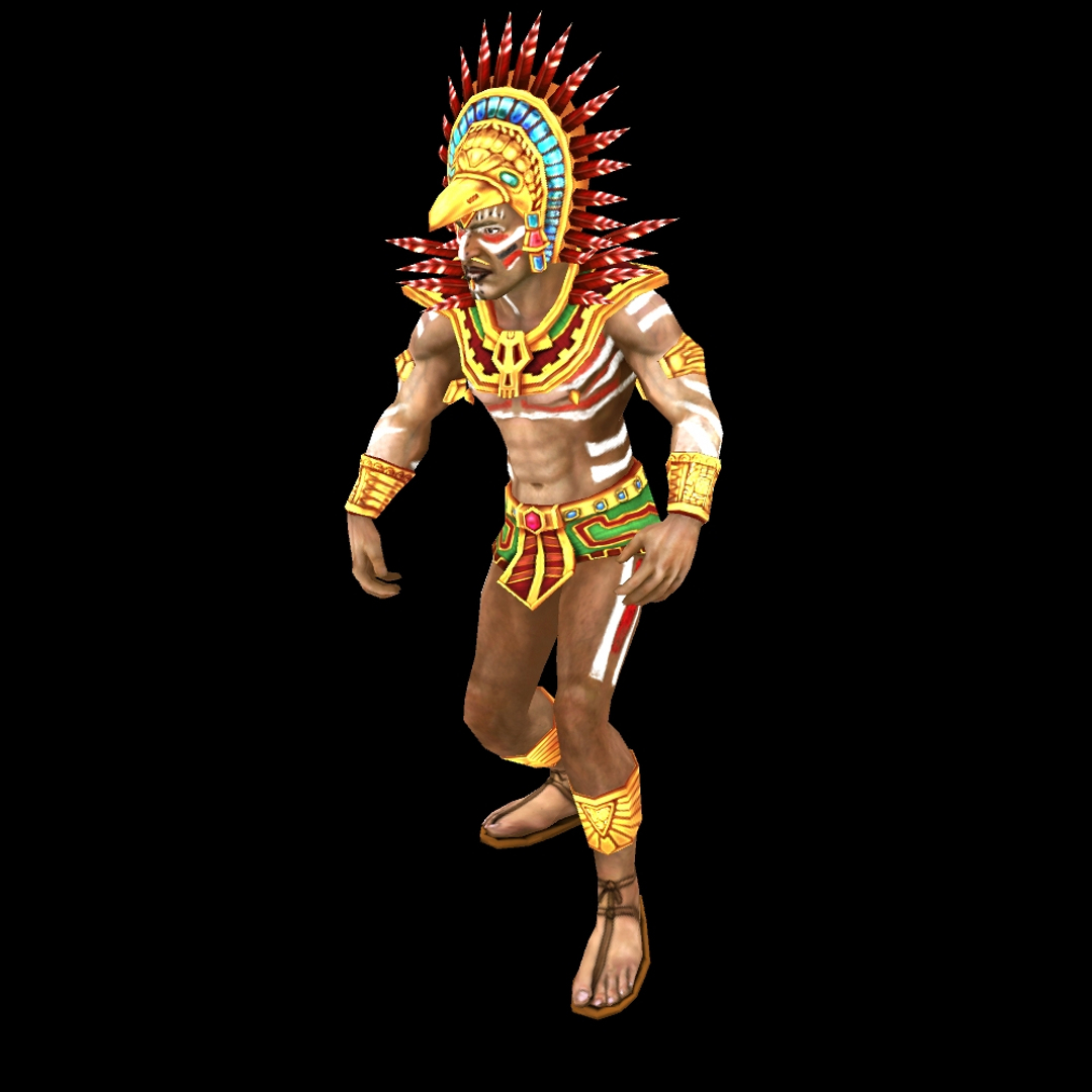 Mayan Priest Rig 3D - TurboSquid 1325385
