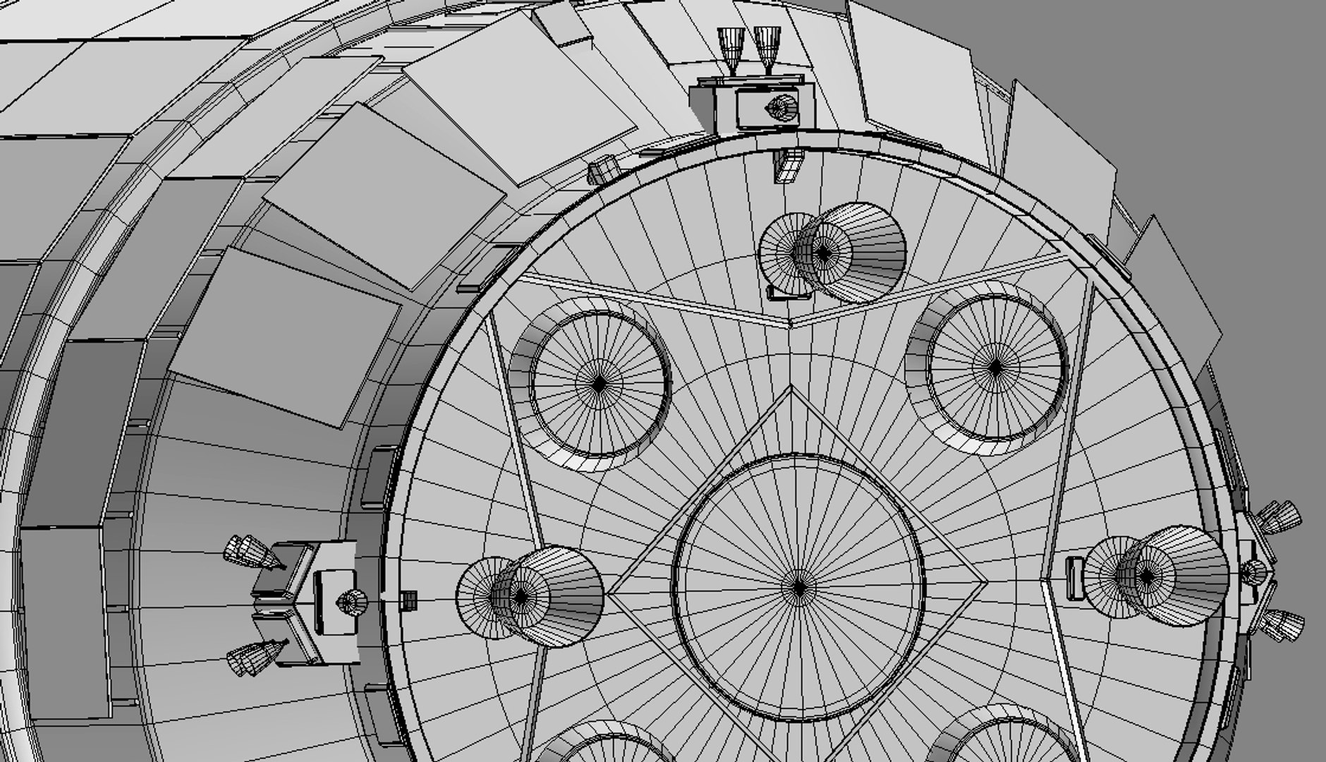 Automated Transfer Vehicle 3d Model