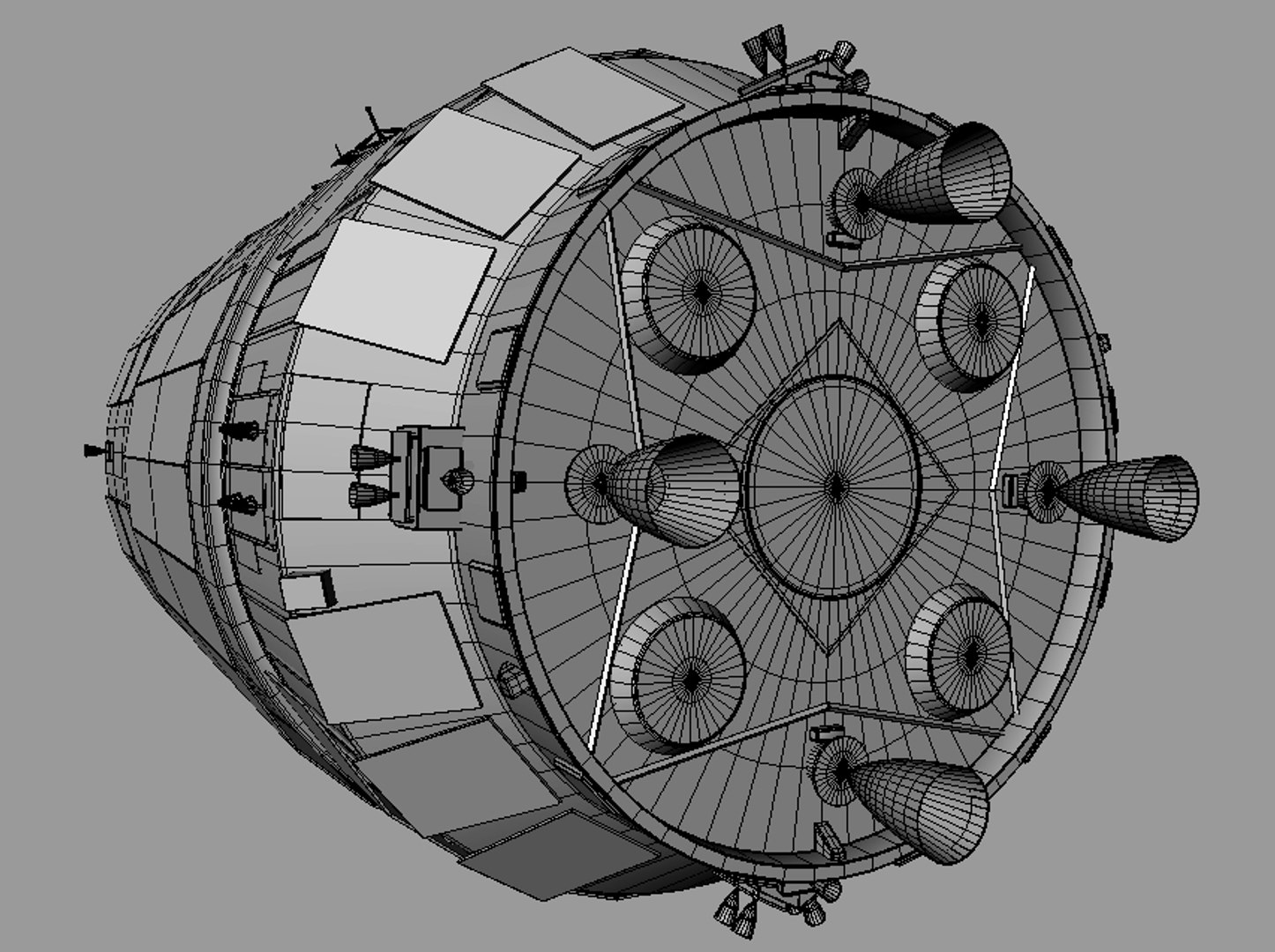 Automated Transfer Vehicle 3d Model