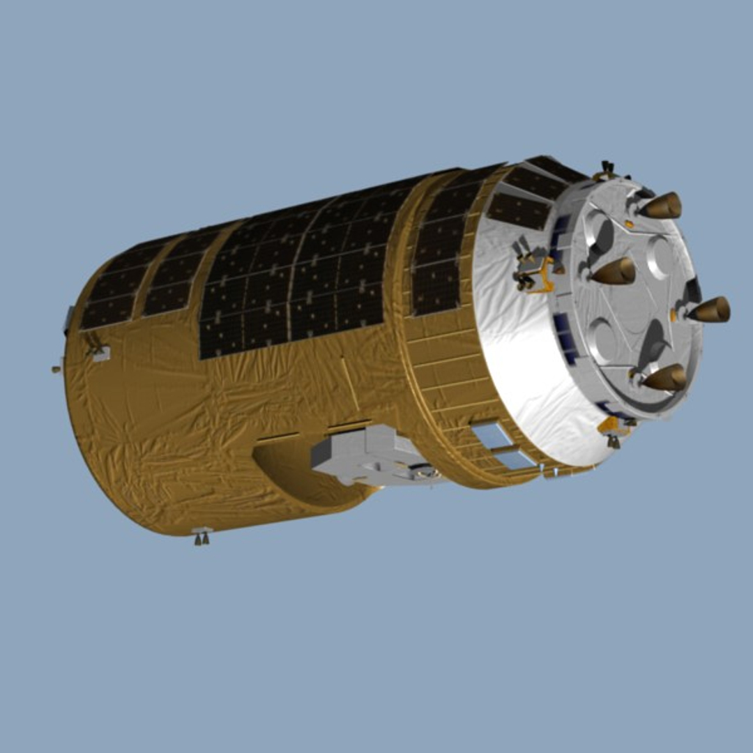 Automated Transfer Vehicle 3d Model