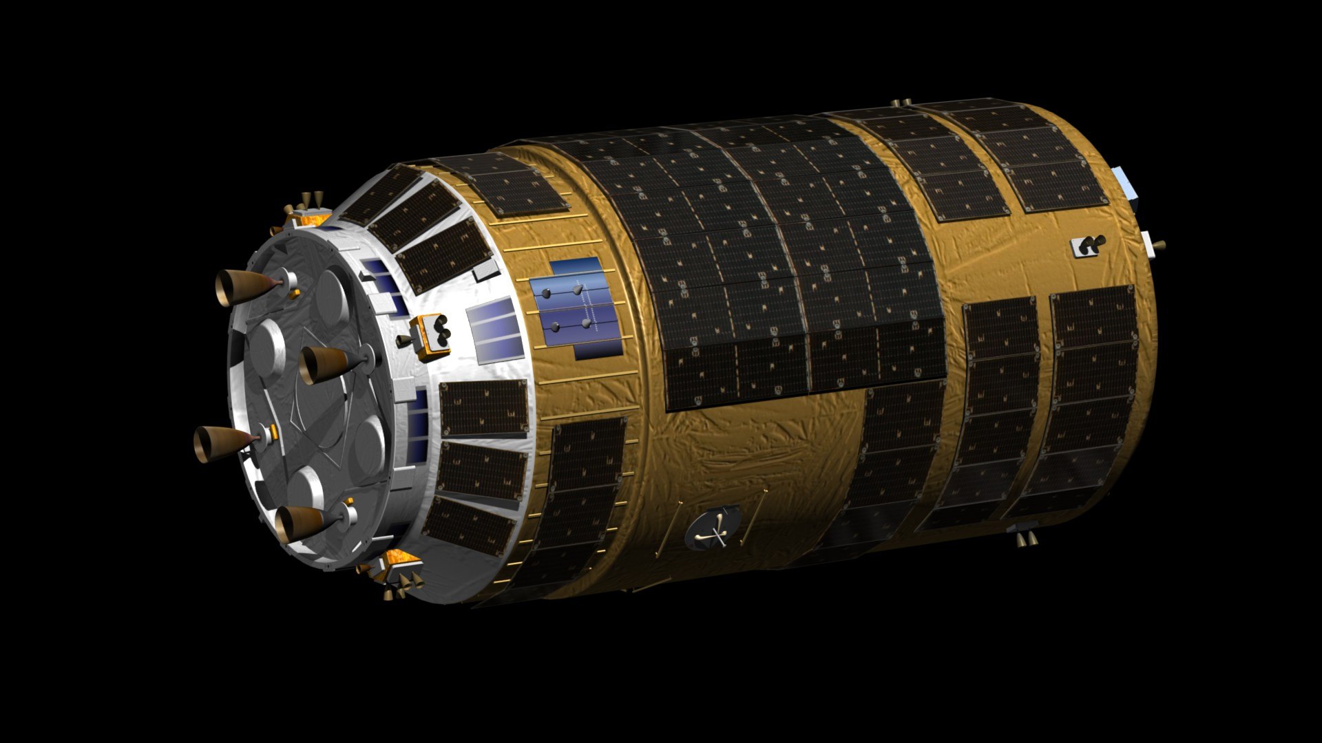Automated Transfer Vehicle 3d Model