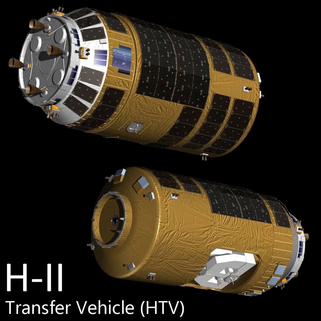 Automated Transfer Vehicle 3d Model
