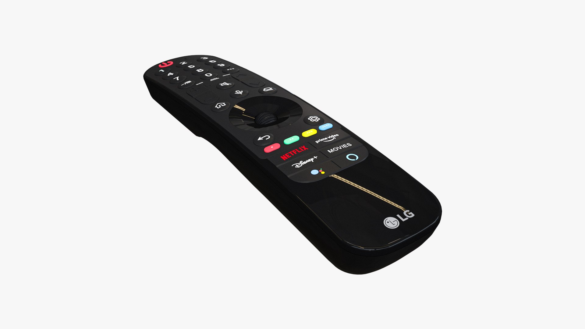 3D LG Magic Remote Model - TurboSquid 2056585