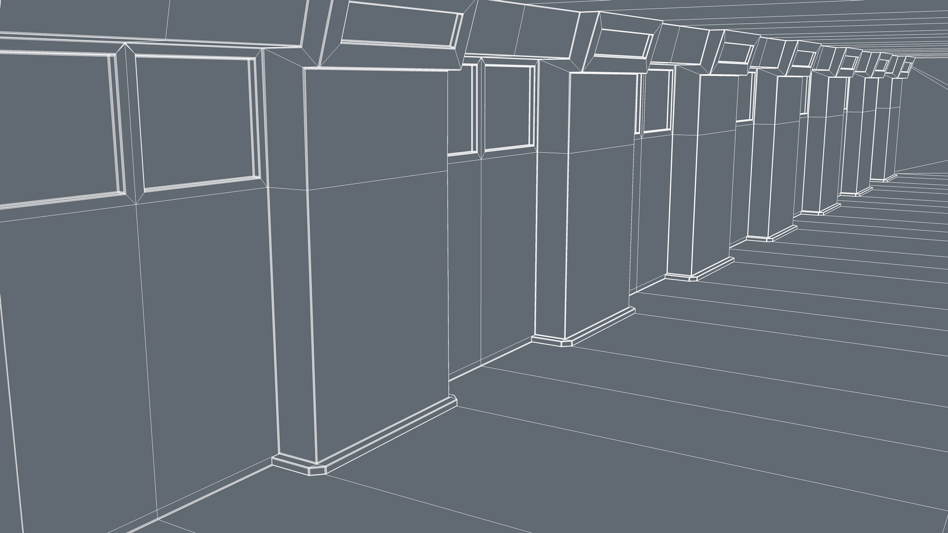 Sci Fi Warehouse 3D Model - TurboSquid 2201413