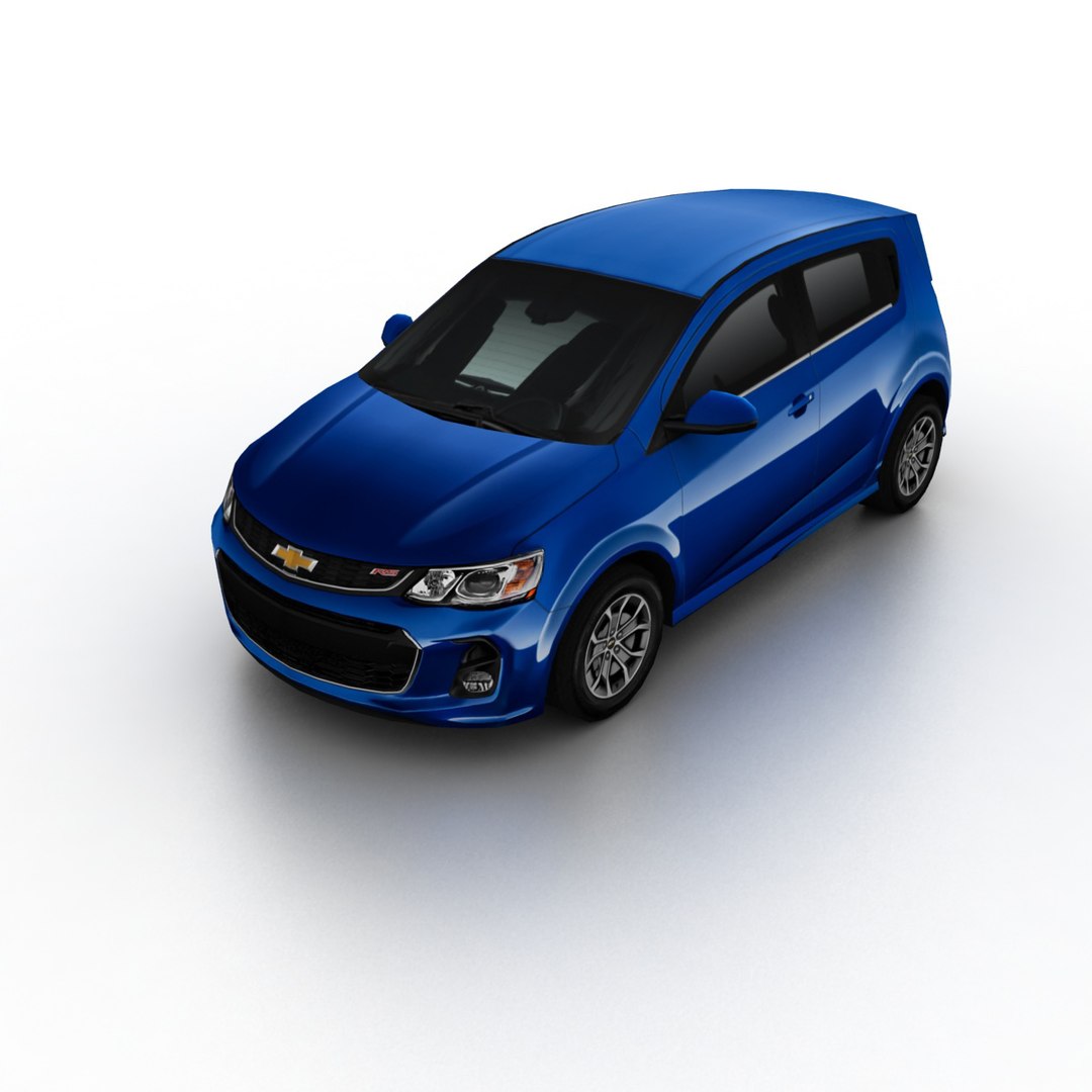 blue chevy sonic hatchback