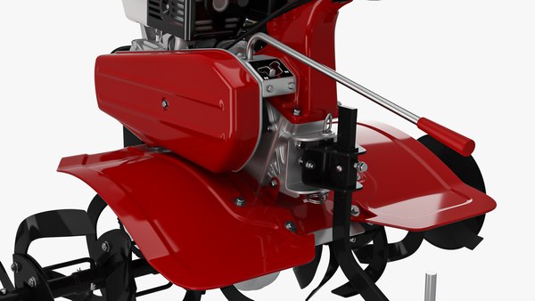 3D tiller gasoline engine - TurboSquid 1364405