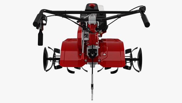 3D tiller gasoline engine - TurboSquid 1364405