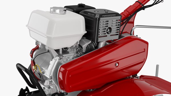 3D tiller gasoline engine - TurboSquid 1364405