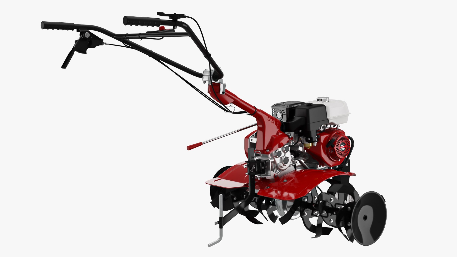 3D Tiller Gasoline Engine - TurboSquid 1364405
