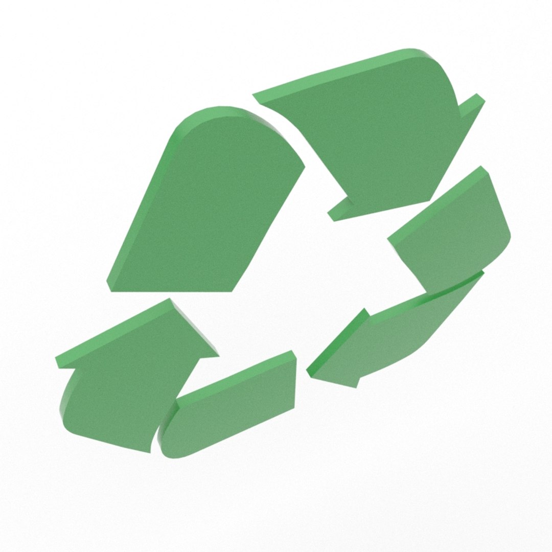 3D Model Recycle Logo - TurboSquid 1626509