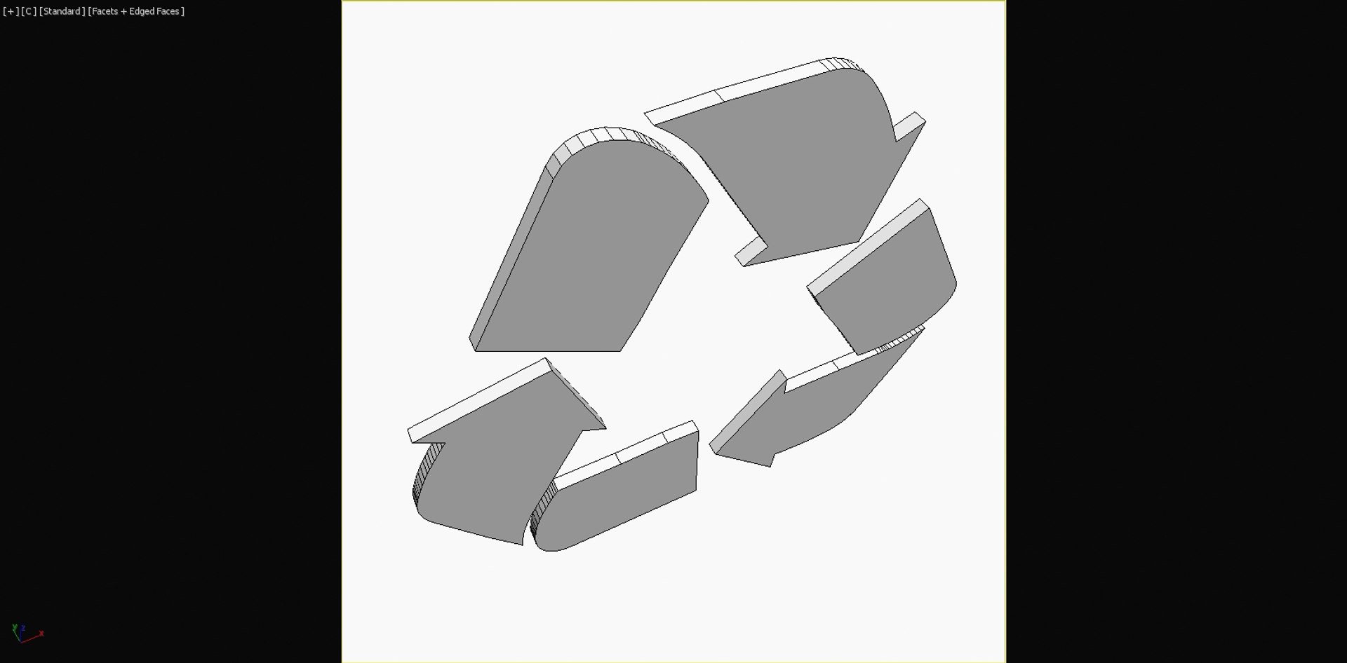 3D Model Recycle Logo - TurboSquid 1626509