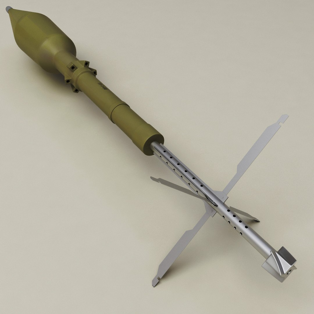 3d max rpg grenade pg-7vl