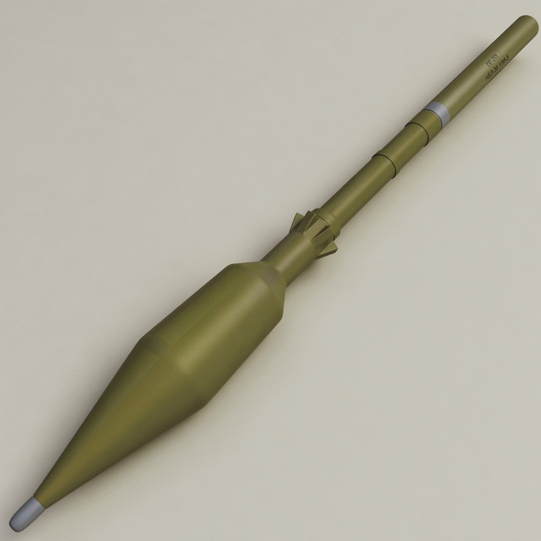 3d max rpg grenade pg-7vl