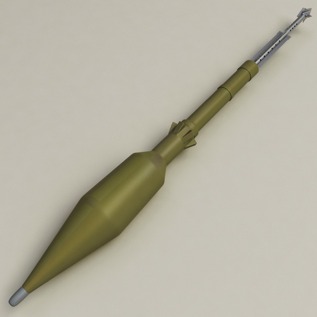 3d max rpg grenade pg-7vl