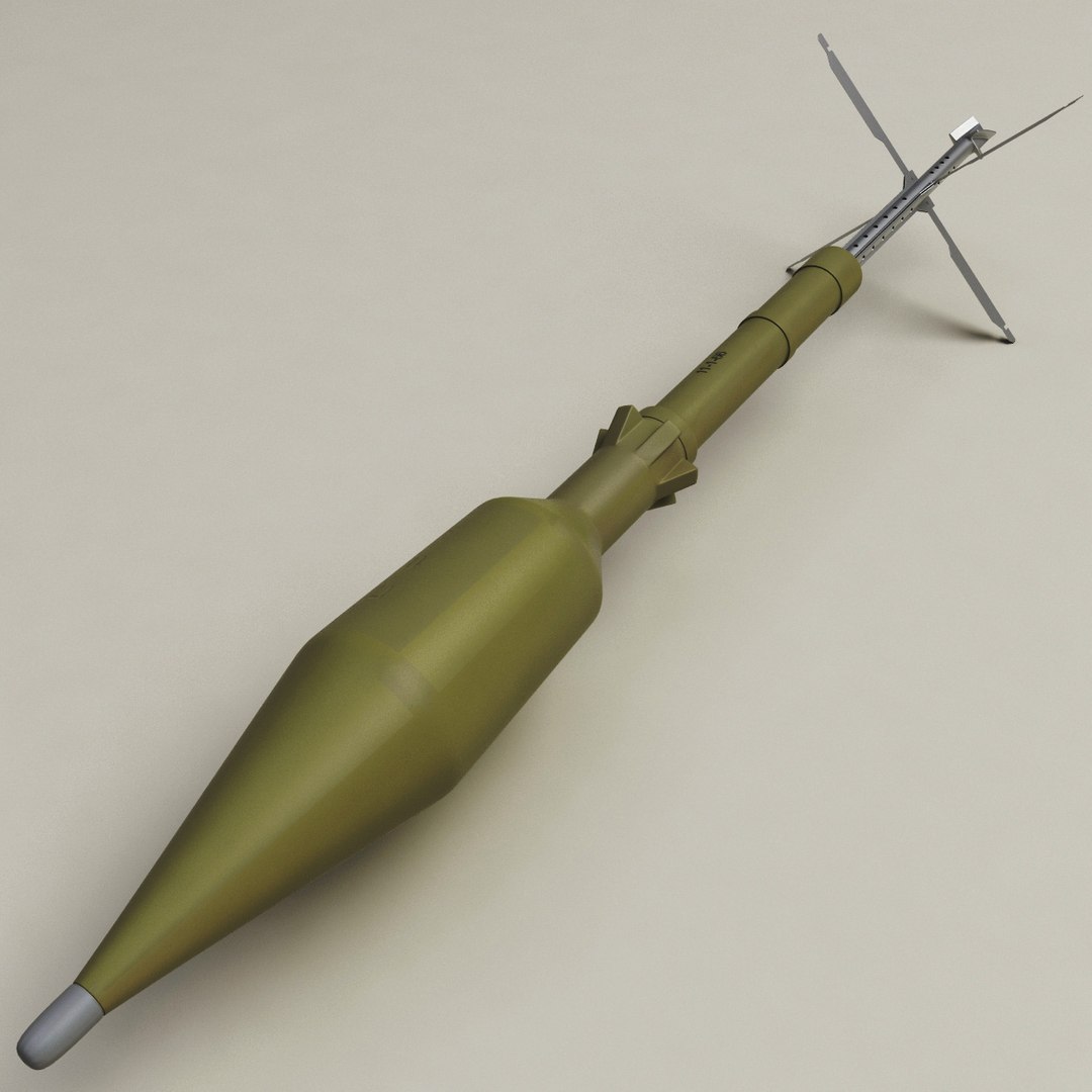 3d max rpg grenade pg-7vl