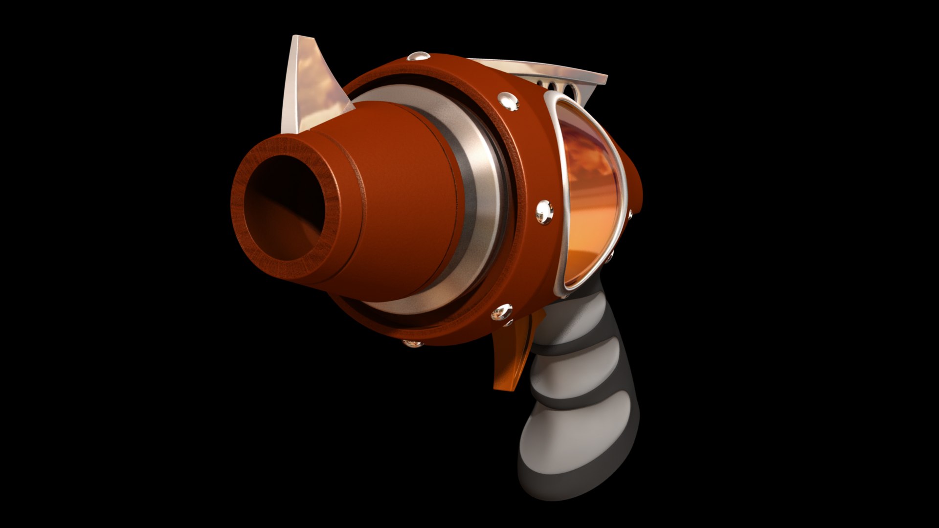 3ds max avenger pistol