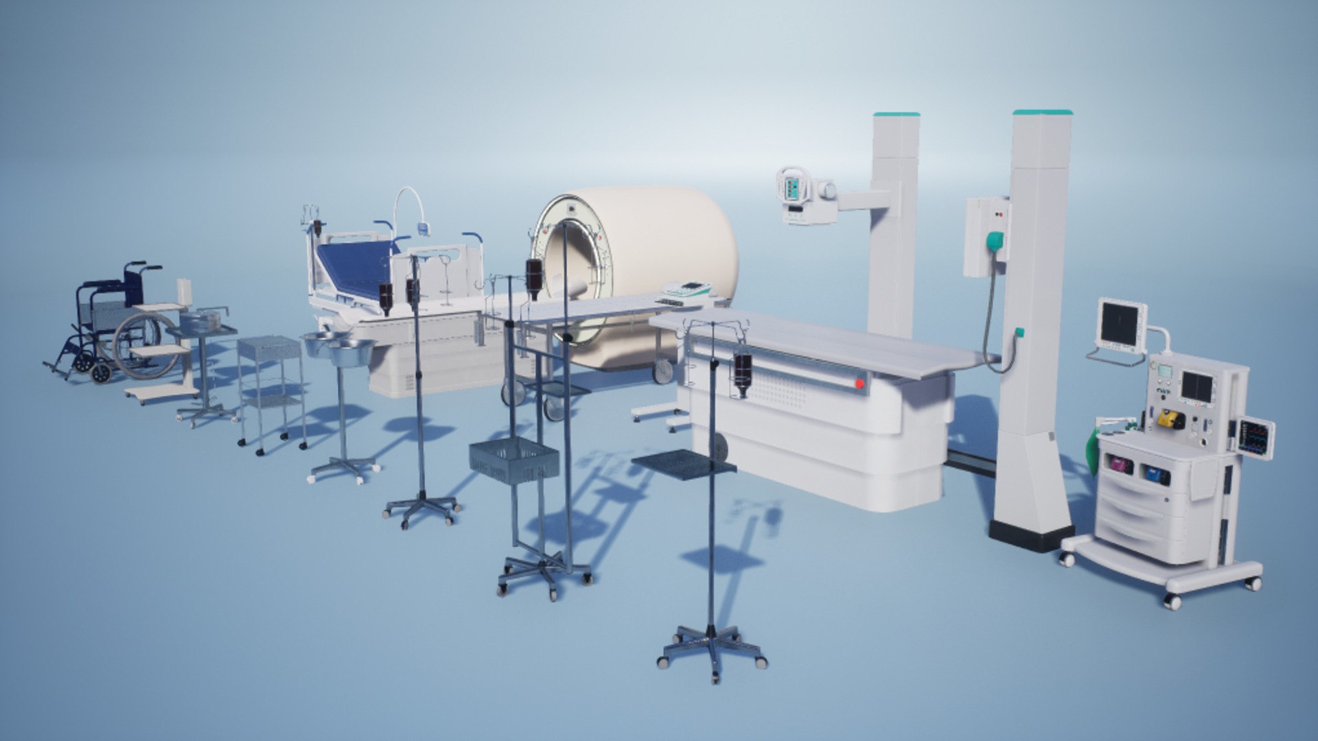 MedicalEquipmentPACK2 PBR Model - TurboSquid 2073764