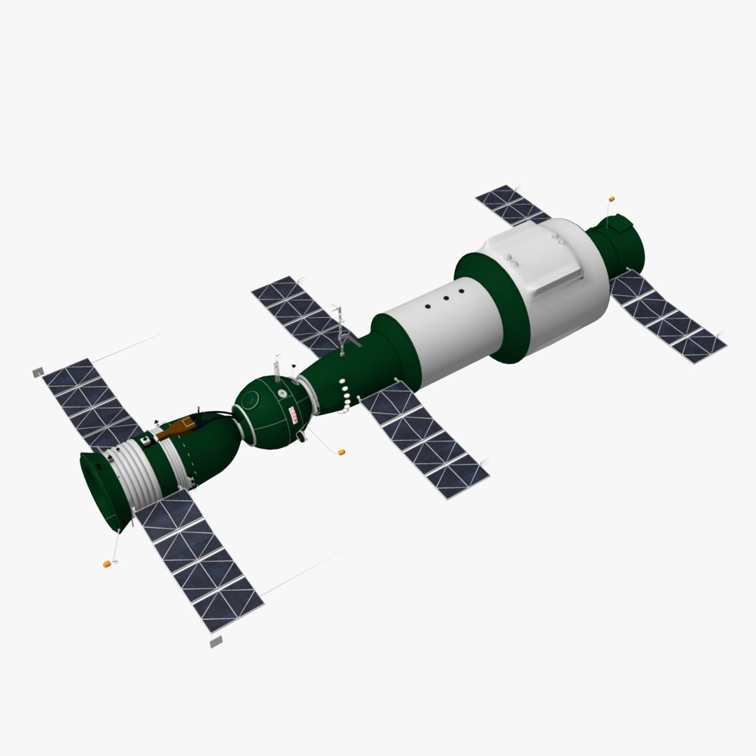 Soyuz 1 Salyut Spacecraft Max