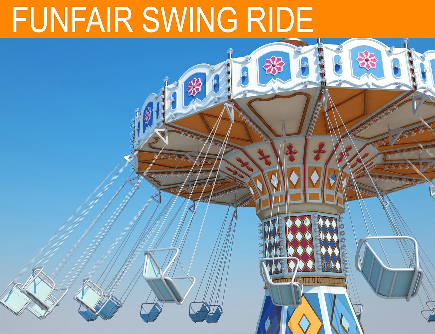 3D Funfair Fun Ride - TurboSquid 1551968