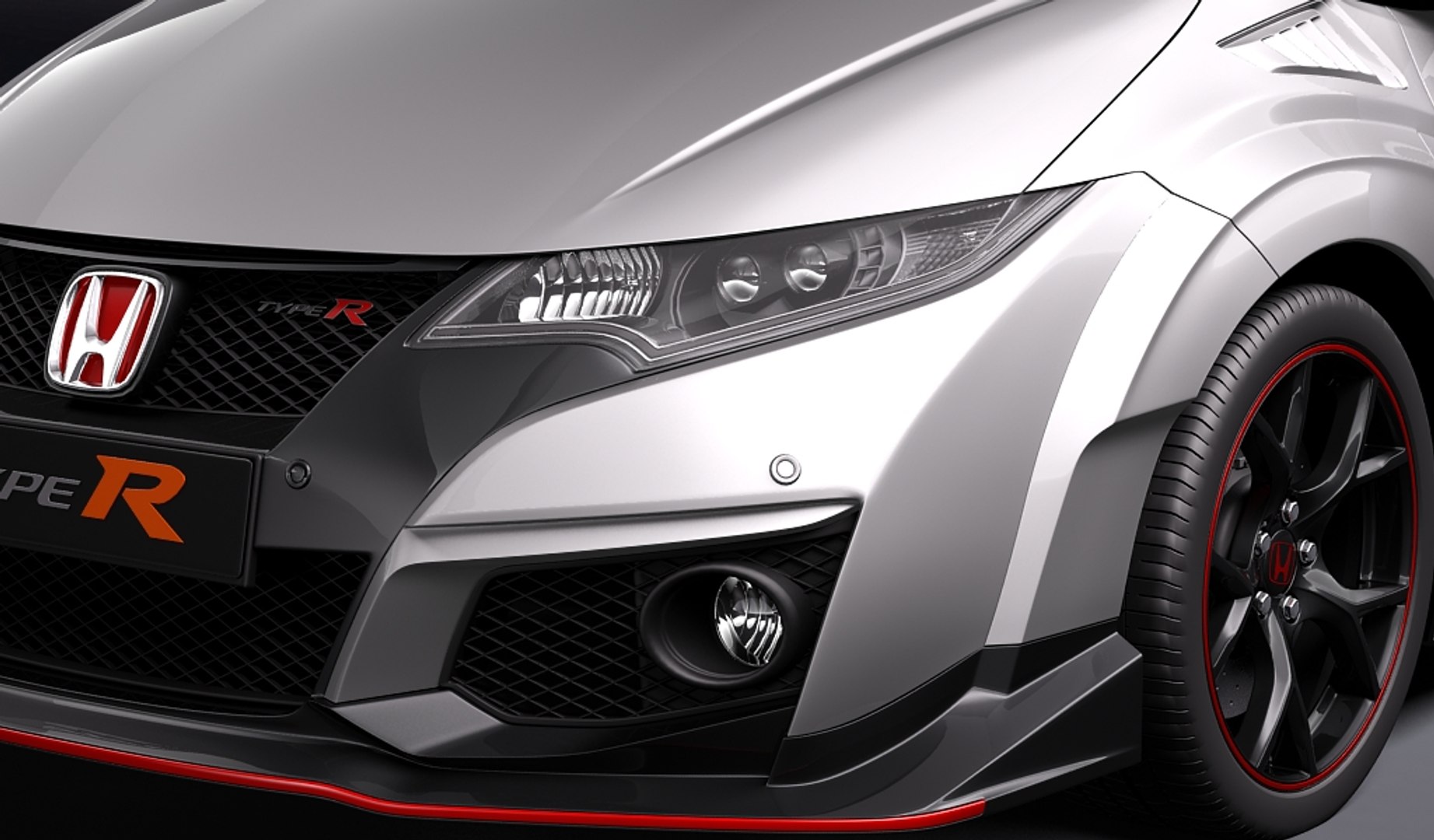 3d Honda Civic Type R