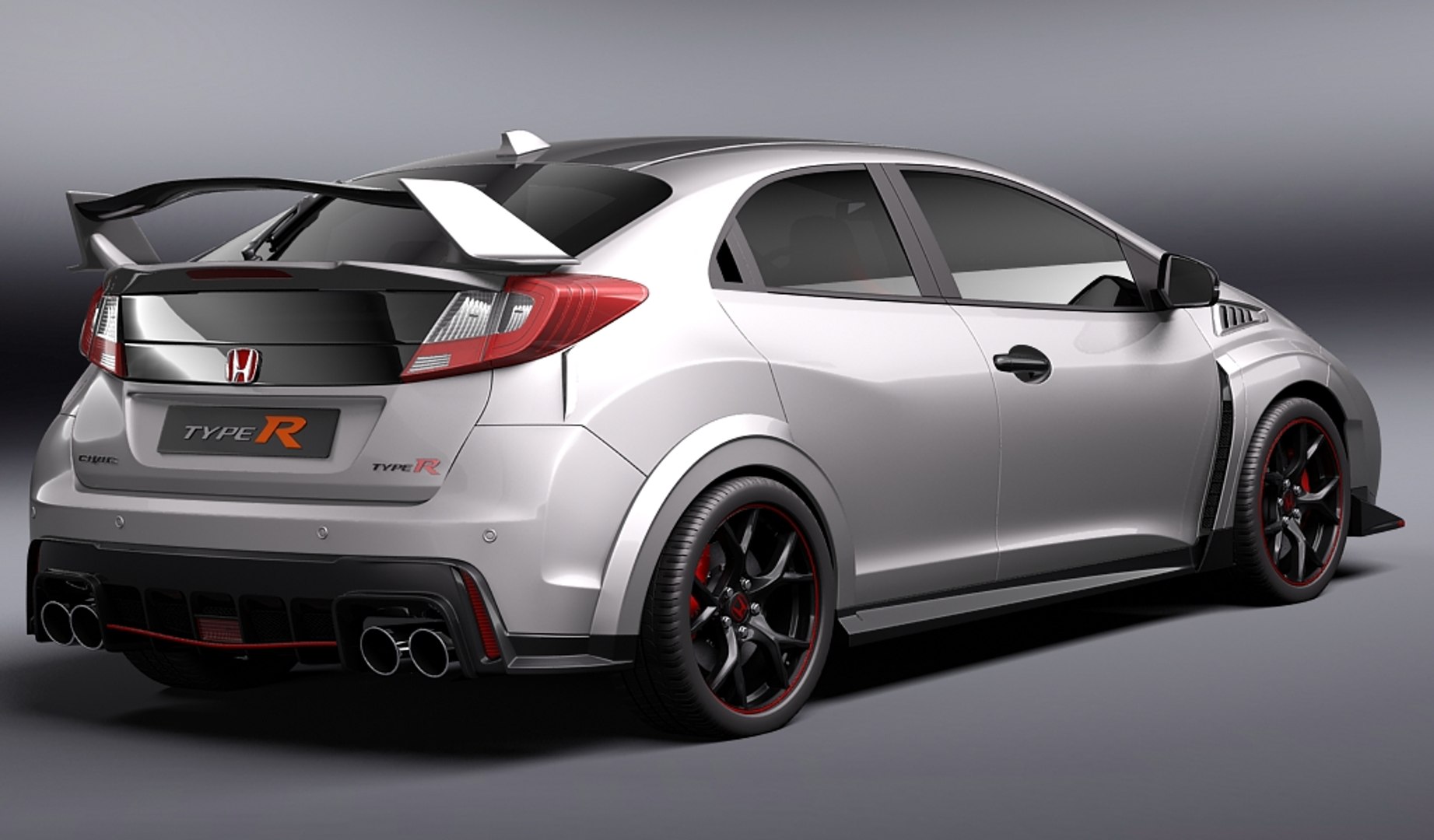 3d Honda Civic Type R