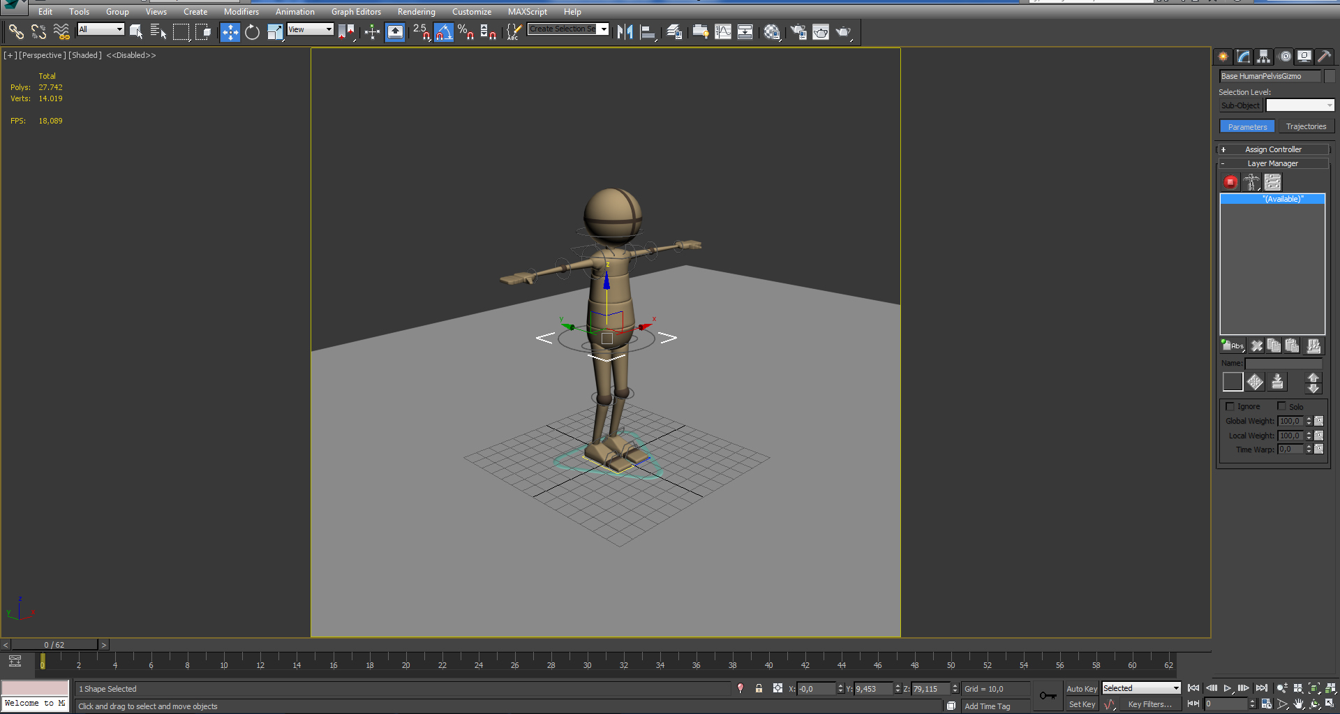 3dsmax cat rig character